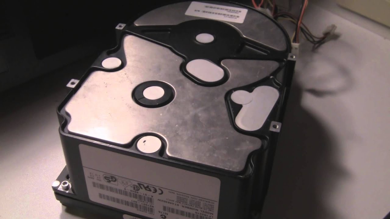 Seagate ST446452W Server hard drive with 47 Gb - YouTube