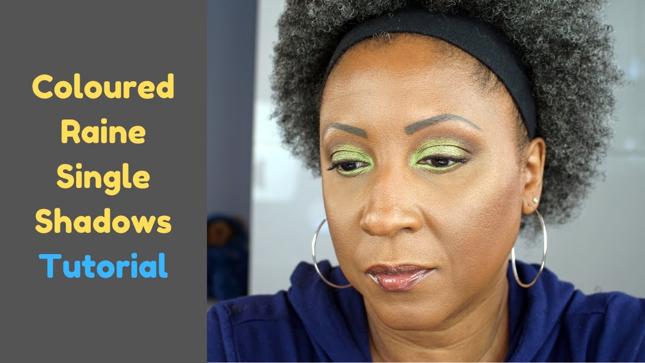 Coloured Raine Single Shadows | Tutorial - YouTube