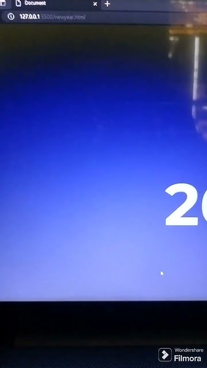 Create Happy New Year Using Html Csscoding Programming Css