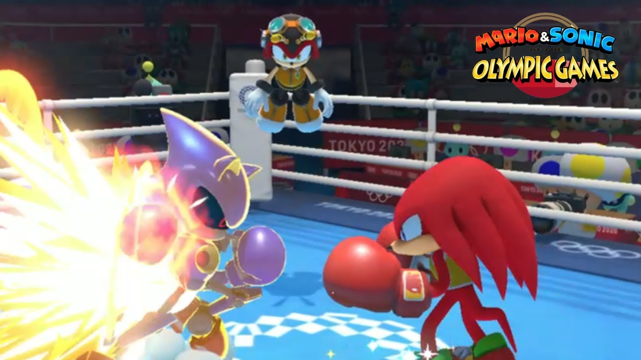 Mario & Sonic At The Olympic Games Tokyo 2020 Event Boxing ( Metal ...