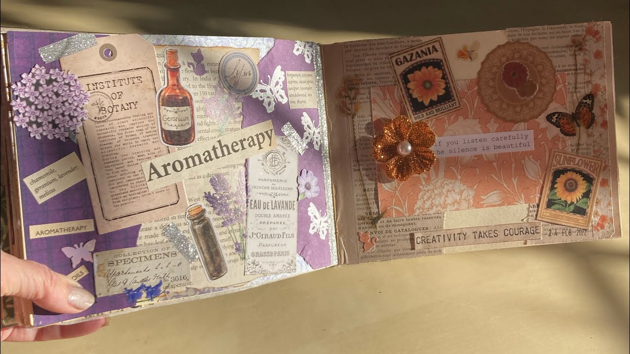 Trip down memory lane. Collage book - YouTube