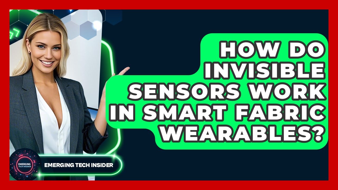How Do Invisible Sensors Work In Smart Fabric Wearables? - Emerging ...