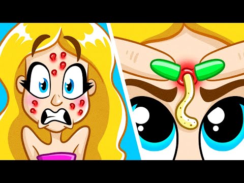 OMG! Girls Tried TikTok Hacks! Funny Situations, Relatable Facts By Pear Vlogs