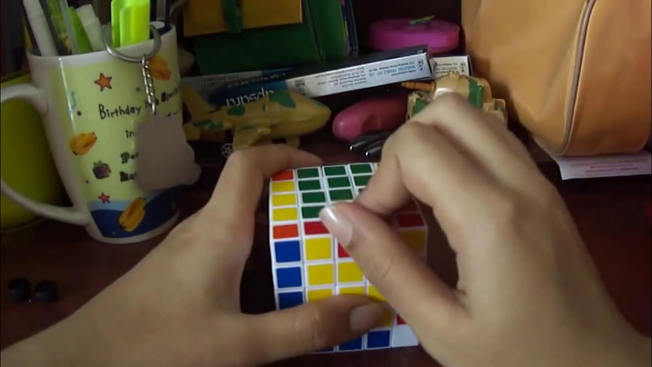 Edge Parity 5x5 Cube Easy and Simple Algorithm!! - YouTube