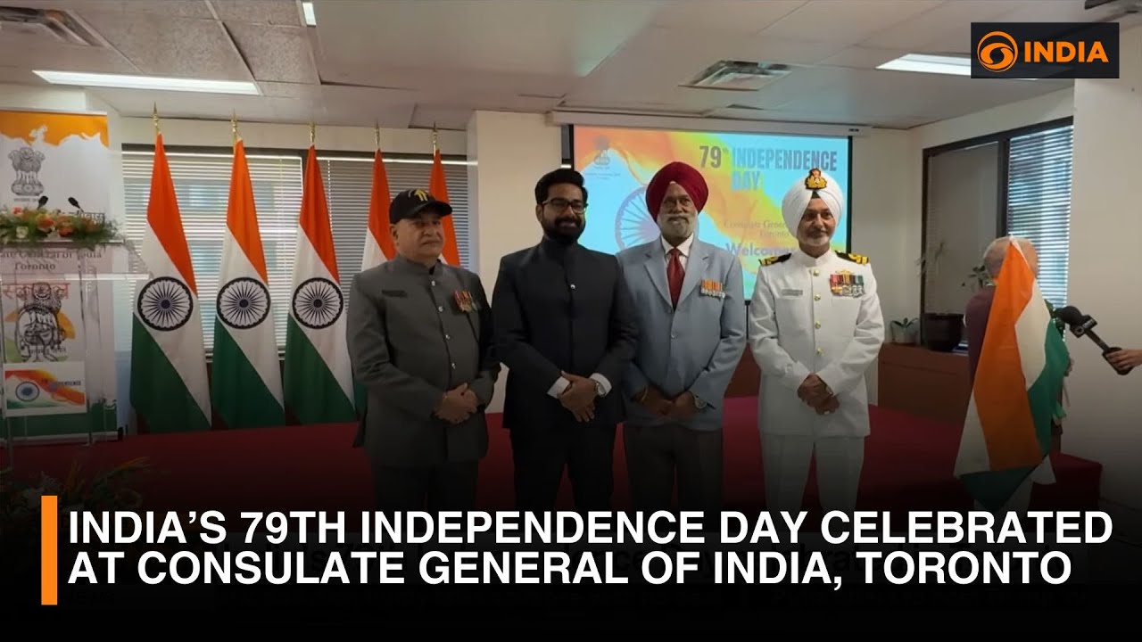 India’s 79th Independence Day Celebrated at Consulate General of India ...