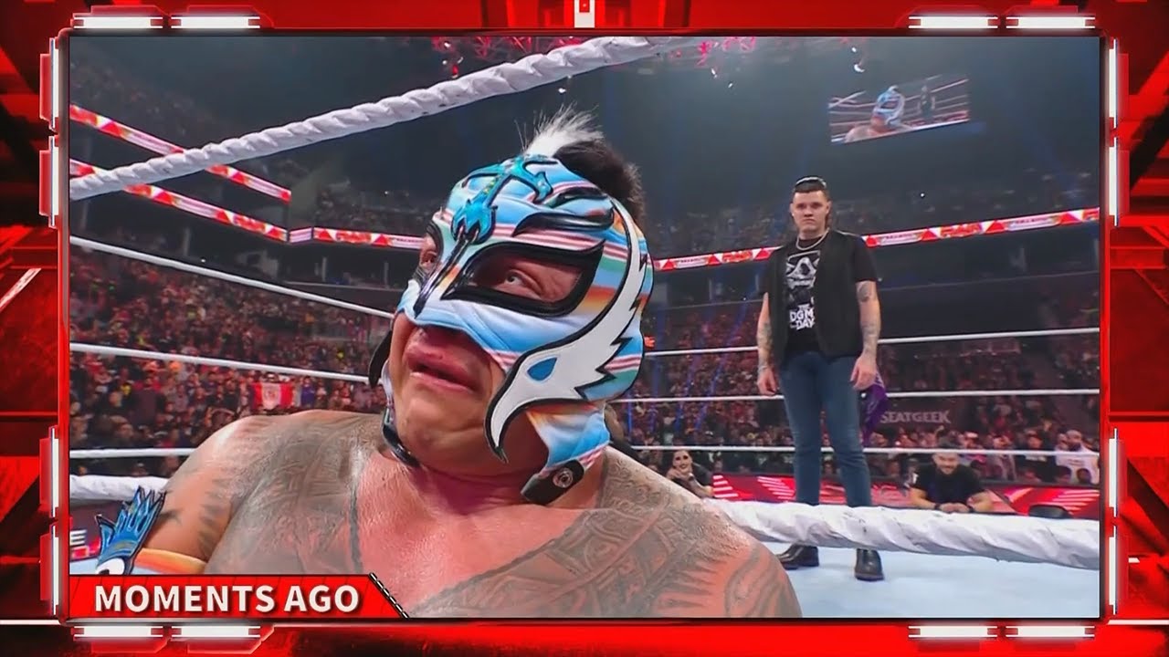 Rey Mysterio Cries After Dom Beats Him Down on Raw (Oct. 10, 2022 ...