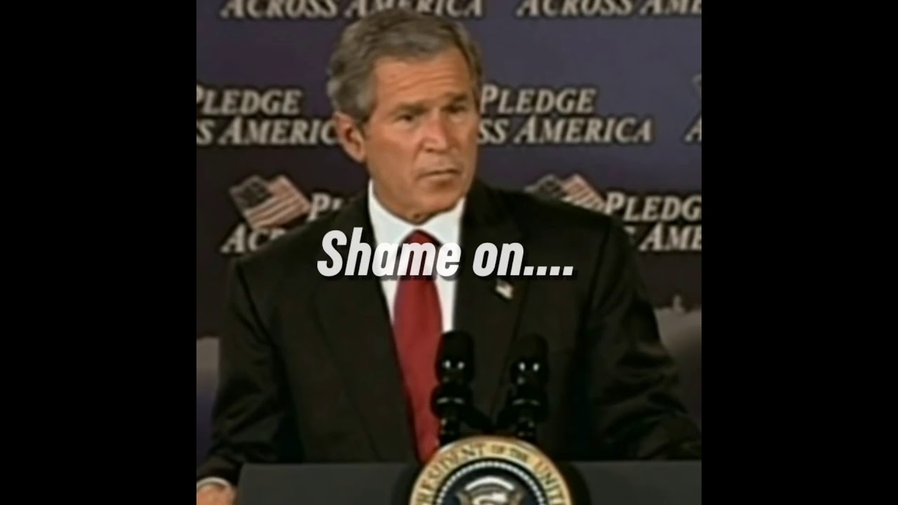 Fool me once by George W Bush || funny Instagram story || funny ...