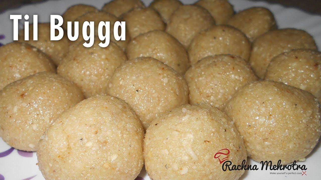 Til Mawa Laddu Recipe - Sesame Seeds Mawa Ladoo Recipe - Til Bugga ...