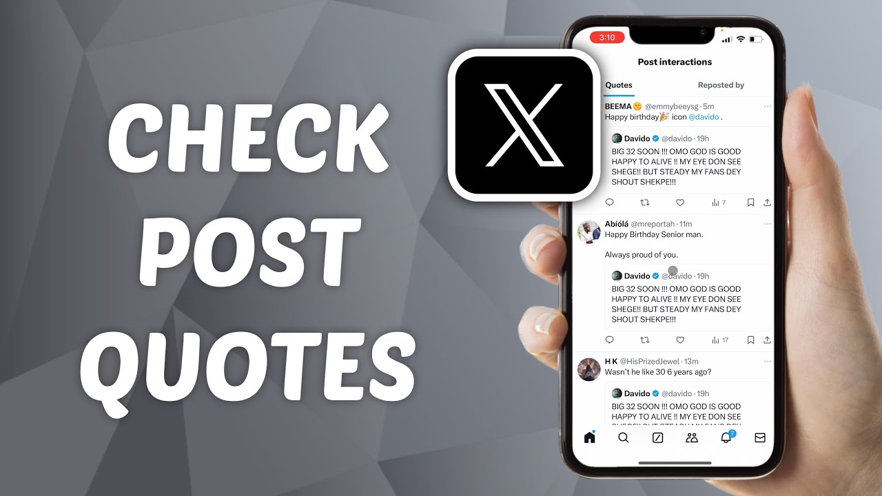 How to Check Who Quote A Post on X (Twitter) - YouTube
