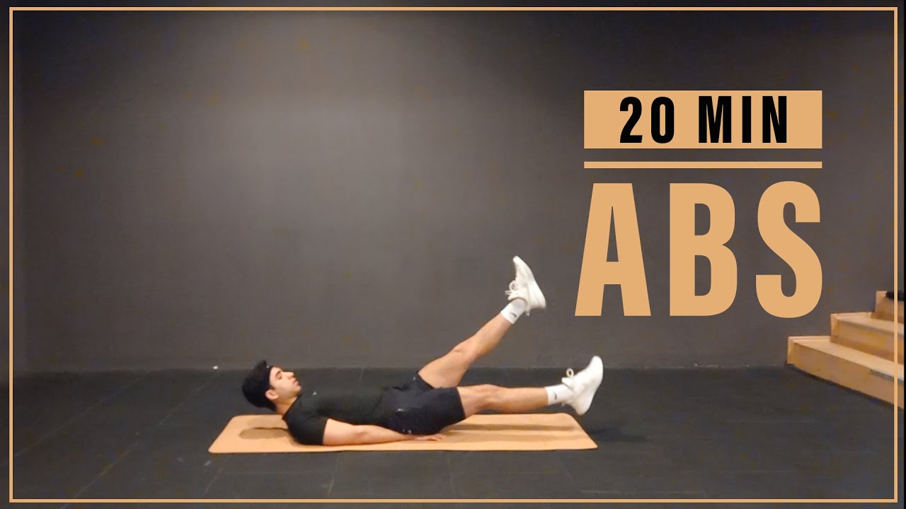 20 Min Complete Abs Workout At Home - No Equipment - YouTube