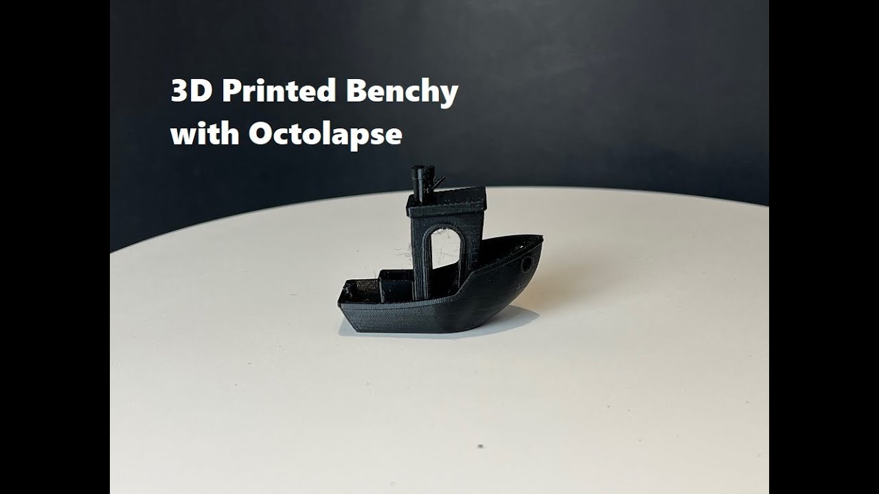 3d Printed Benchy with Octolapse - YouTube