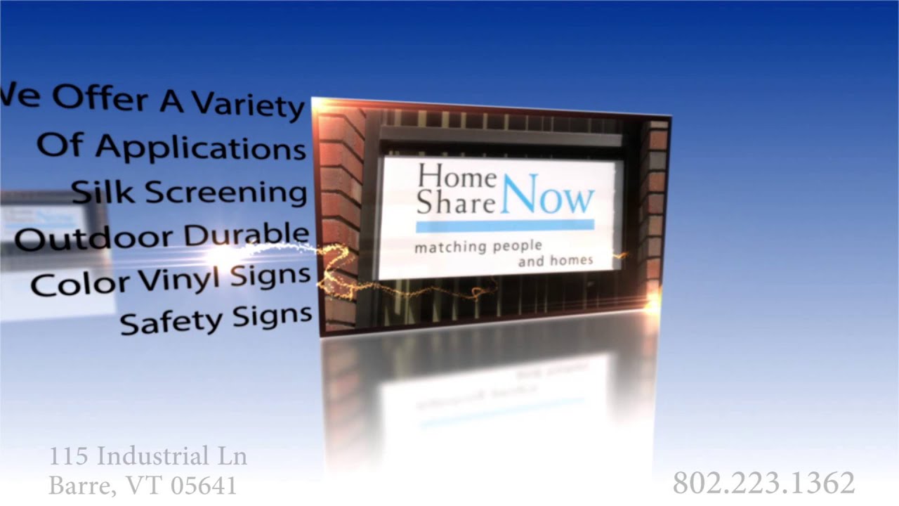 Signs and Banners Vermont | Always On Time Signs & Design - YouTube