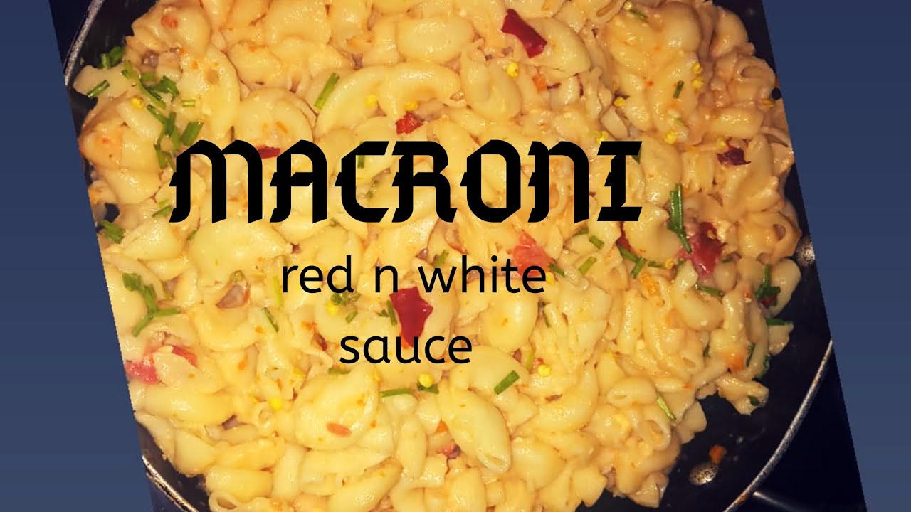 MACRONI # Homemade easy nd tasty recipe vd red n white sauce #ഒന്ന് try ...