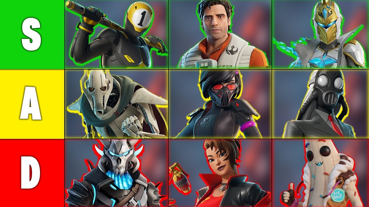 Ranking EVERY Mini Season Fortnite Battle Pass Skin! - YouTube