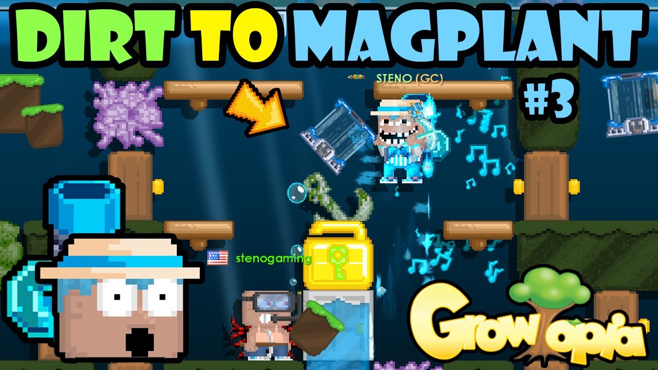 MAGPLANT HERE WE COME!! | Dirt To Magplant #3 | GrowTopia Profit 2023 ...