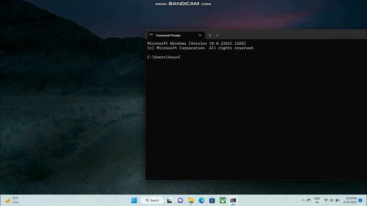 How to hide any folder using CMD - YouTube