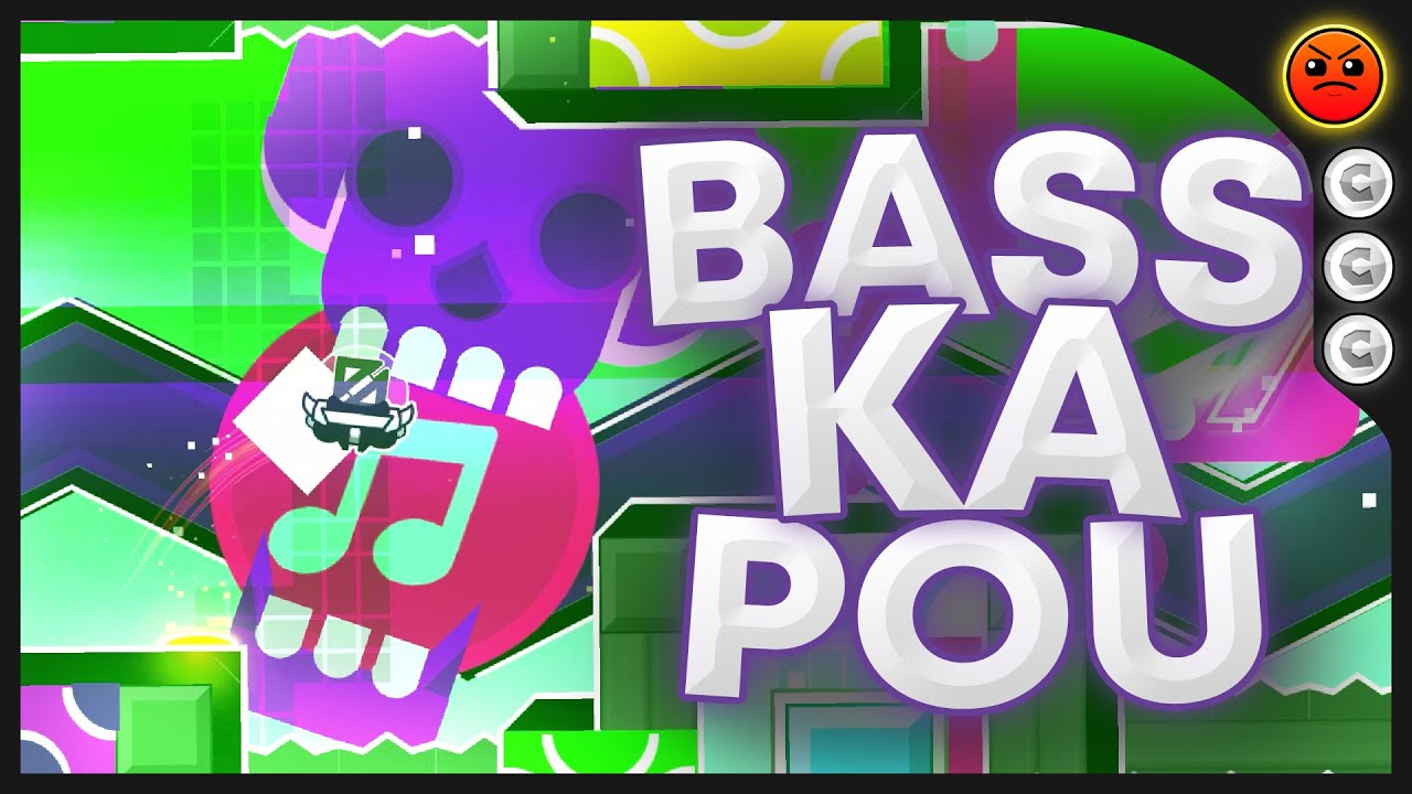 "Bass Ka Pou" By Vicentts (3 COINS) [Daily #1831] - Geometry Dash - YouTube