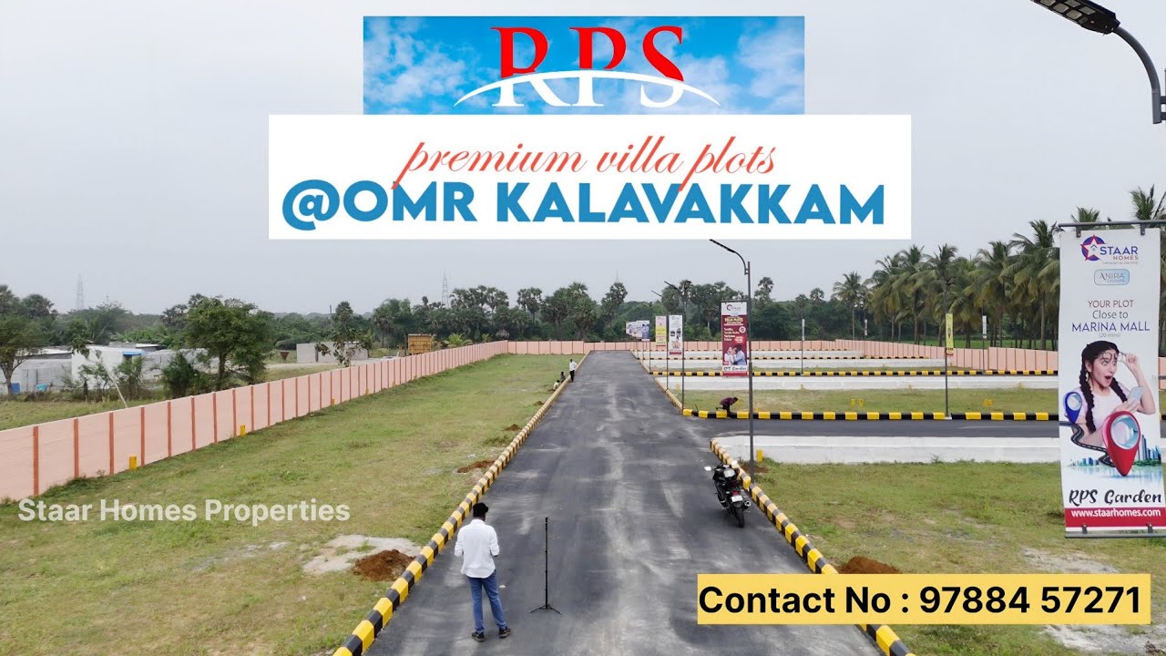 RPS Garden In Kelambakkam & Thiruporur Main Road In Kalavakkam land for ...