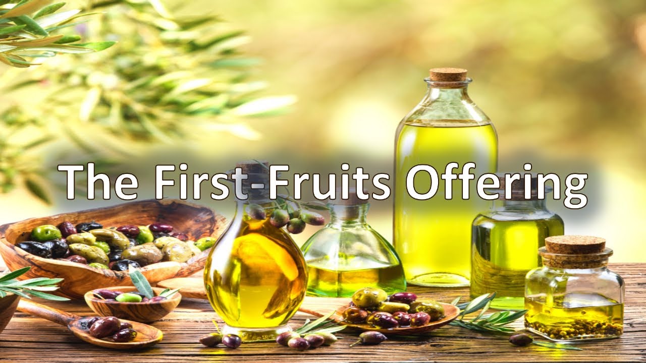 The First Fruits Offering - YouTube