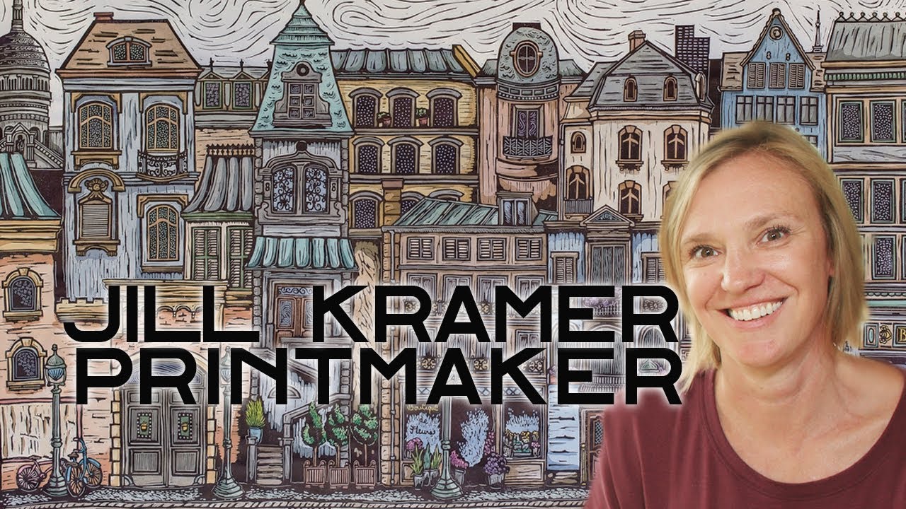 Oak Park Artists: Jill Kramer, Printmaker - YouTube