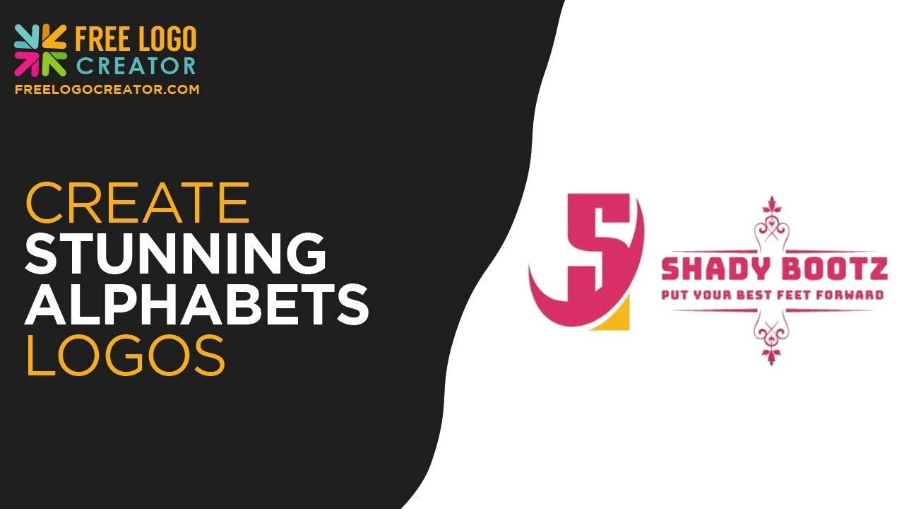 Free Logo Maker - Initial Based Logos - YouTube