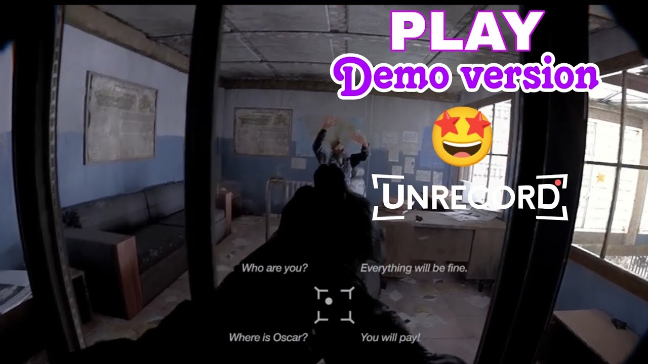 UNRECORD - OFFICAL DEMO VIRSION DOWNLOAD 🎉|| UNRECORD GAMEPLAY 😍 - YouTube