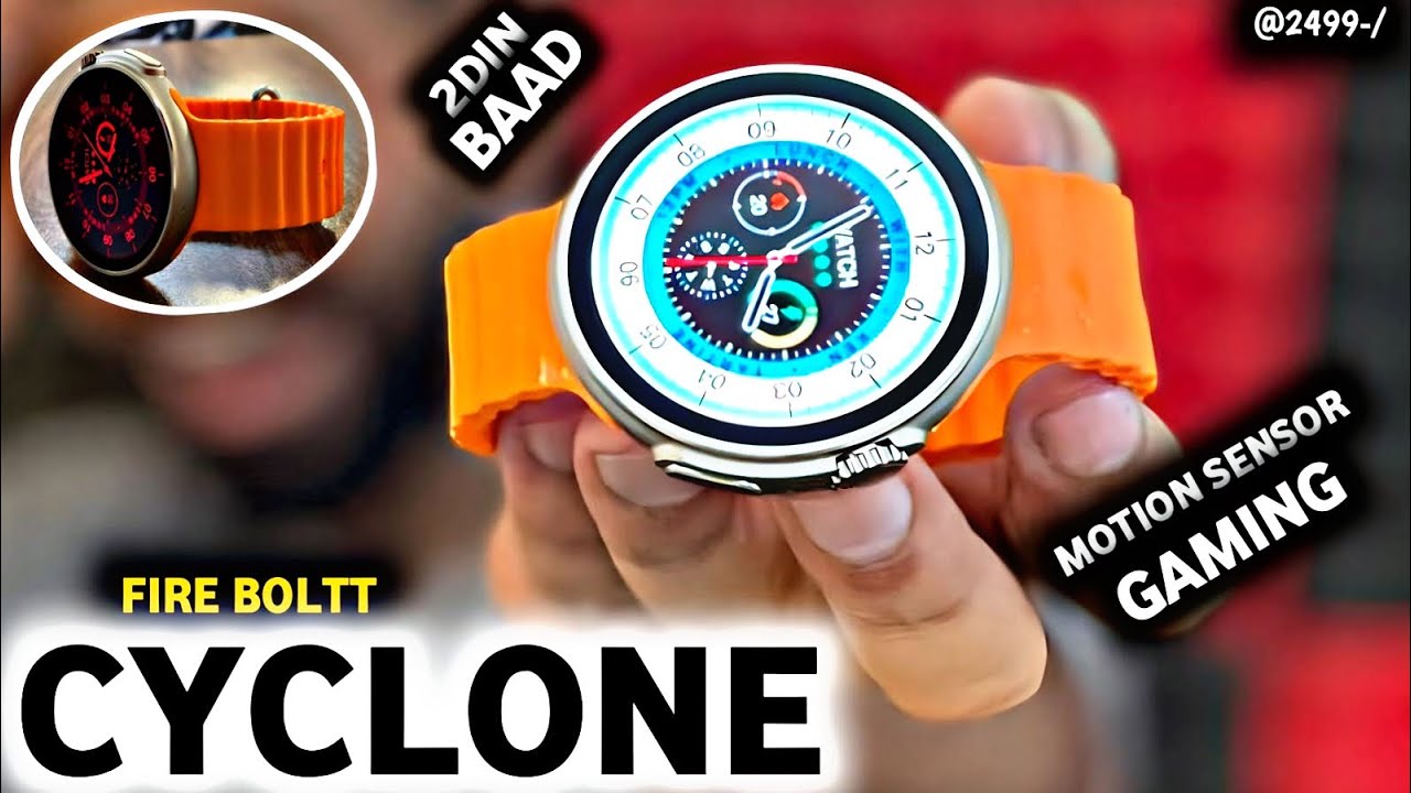 A Best*ROUND DAIL* Apple Watch ultra clone smartwatch⚡️Fire boltt ...