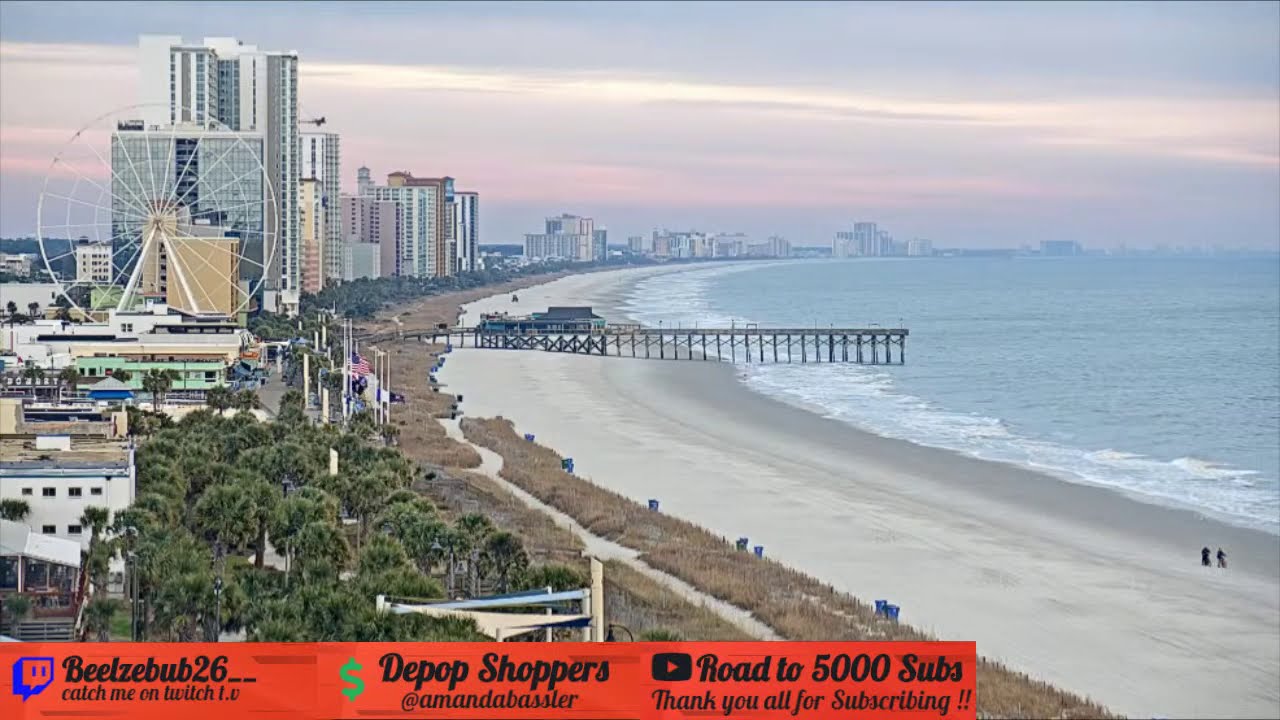 Myrtle Beach South Carolina Live Webcam - South Carolina beach live ...