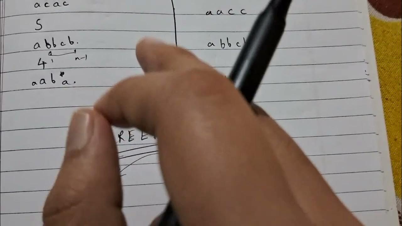 B. The String Has a Target - CODEFORCES ROUND 862 (Logic explained in details) - YouTube