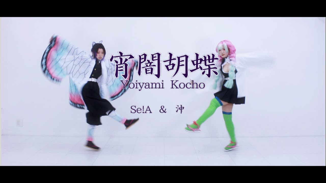 【鬼滅の刃】宵闇胡蝶 [Yoiyami Kocho]【踊ってみた】 - YouTube