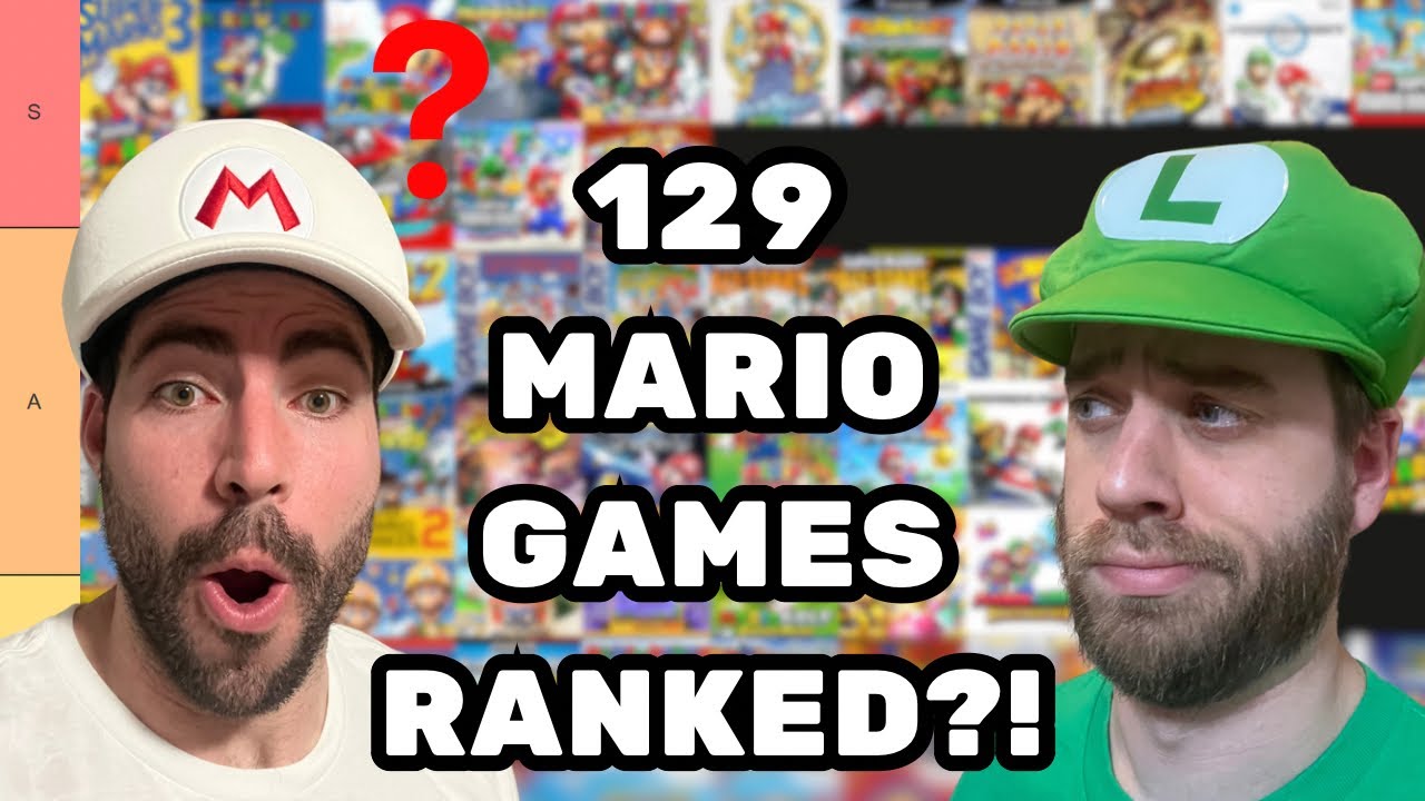 Ranking EVERY Mario Game Ever Made! - YouTube