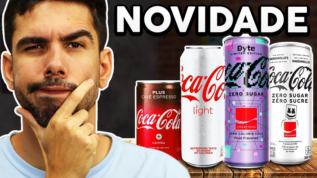 Provamos as Coca-Cola Mais RARAS do Brasil! - YouTube