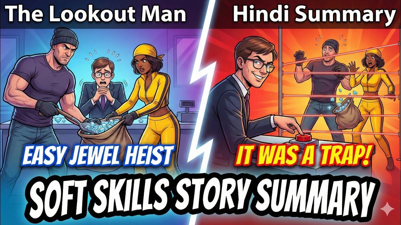 Soft Skills (Part-1) The Lookout Man by Nicolas Bentley | Hindi Summary ...