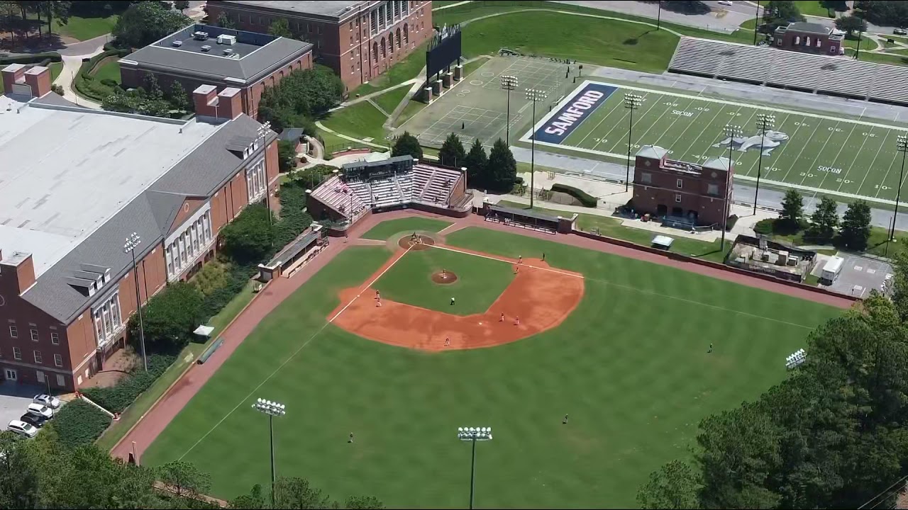 Samford University Drone Flyover -Athletic Facilities- - YouTube