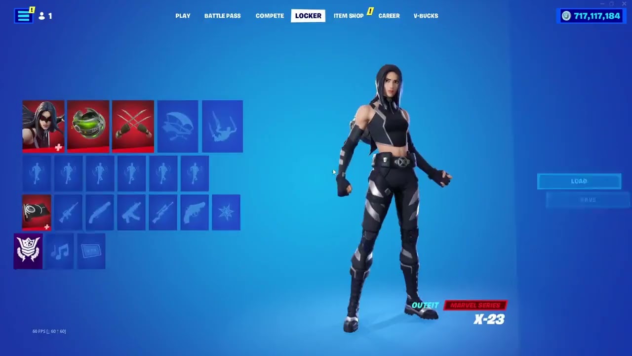 X-23 is the new Marvel's SECRET SKIN - Full Set - Fortnite - YouTube