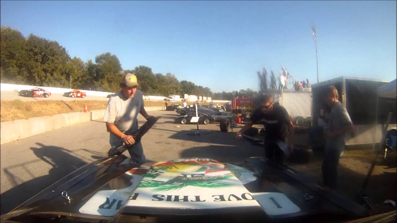 Dillon Motor Speedway Big Street Stock Race 10/26/14 camera in #56 ...