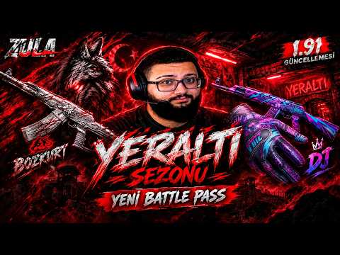 TR'DE İLK!! ZULA 1.91 YERALTI SEZONU | Yeni Battle Pass & BOZKURT + DJ SKİNLERİ ve Daha Fazlası🔥
