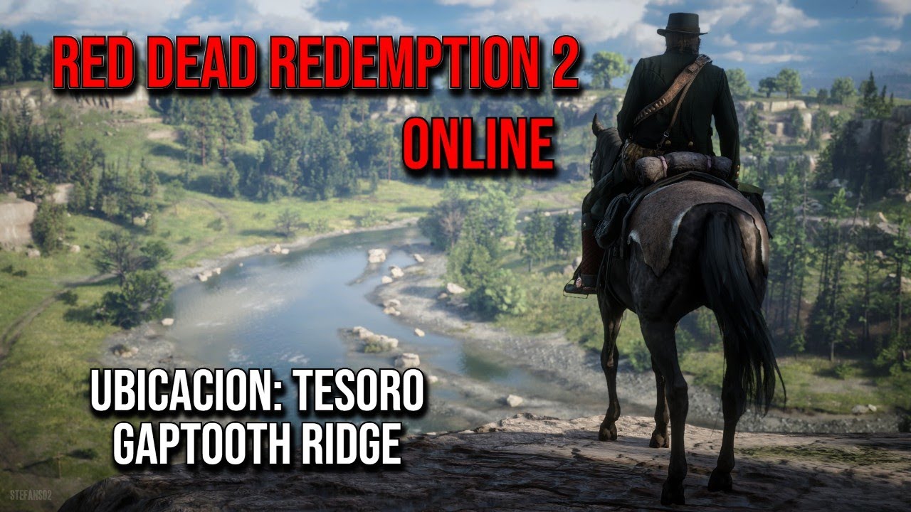 RDR2 Online - Ubicacion Tesoro de GAPTOOTH RIDGE - YouTube