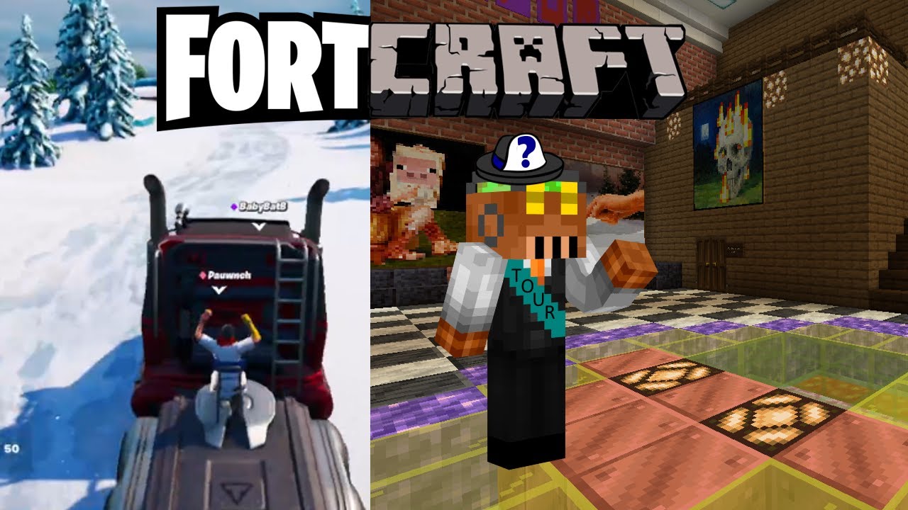 FORTCRAFT! Two Part Stream! - YouTube