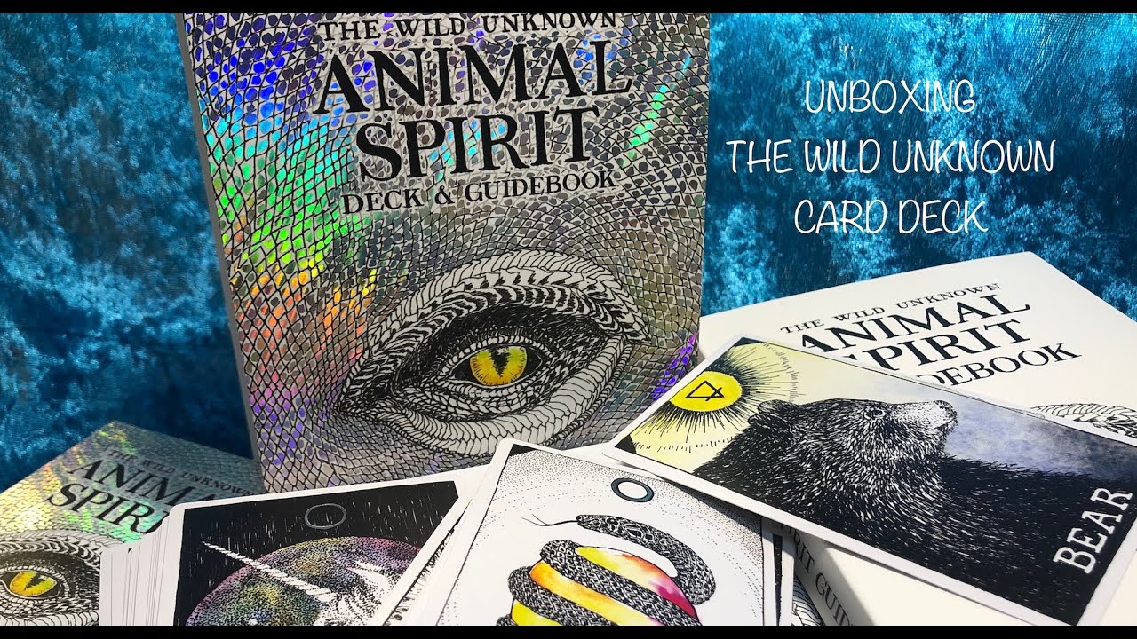 wild unknown animal spirit oracle card deck unboxing - YouTube