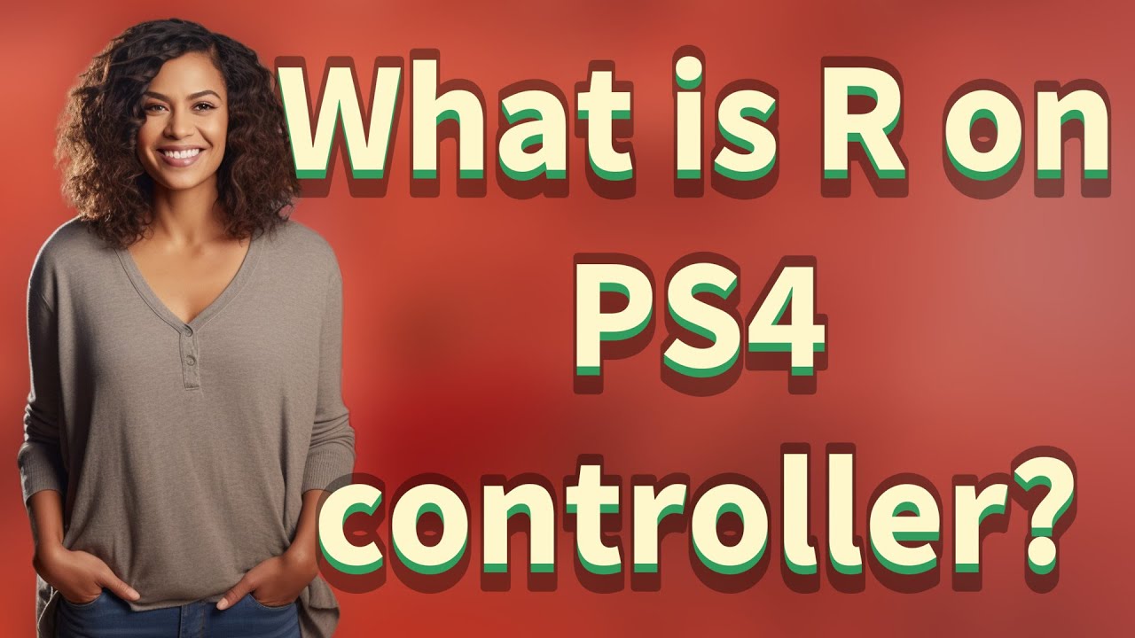 What is R on PS4 controller? - YouTube