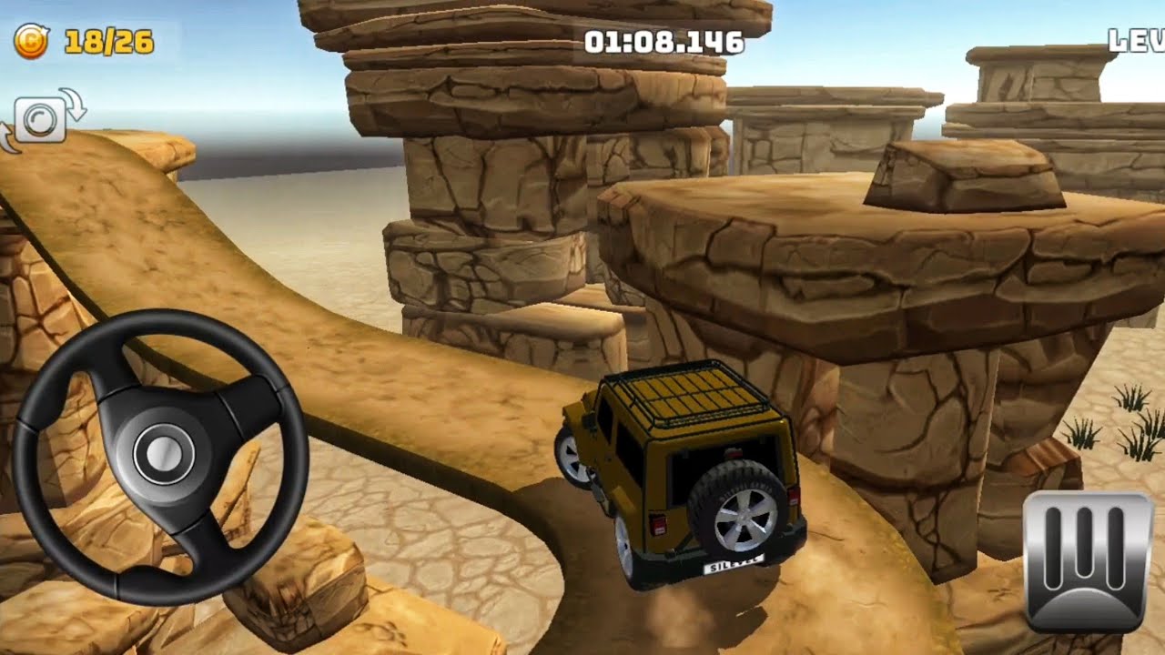 Mountain Climb 4×4 Game | Yellow Thar In Mountain Climb 4×4 Game ...