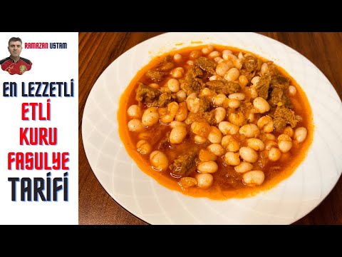 💯Rahmetli ustamın bana öğrettiği etli kuru fasülye tarifi