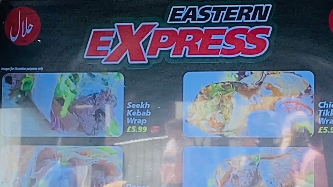 Eastern Express in Alton Towers halal fast food - YouTube