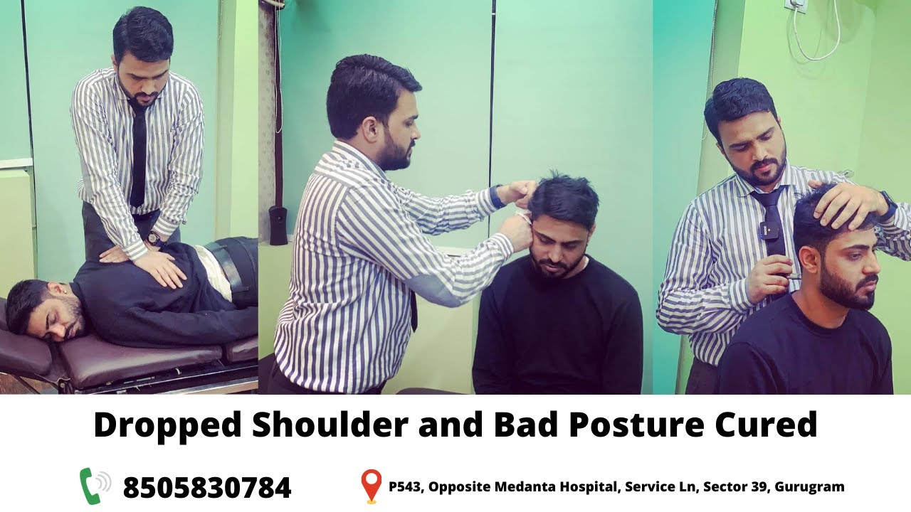 Dropped Shoulder & Bad Posture CURED by the BEST Chiropractor In ...