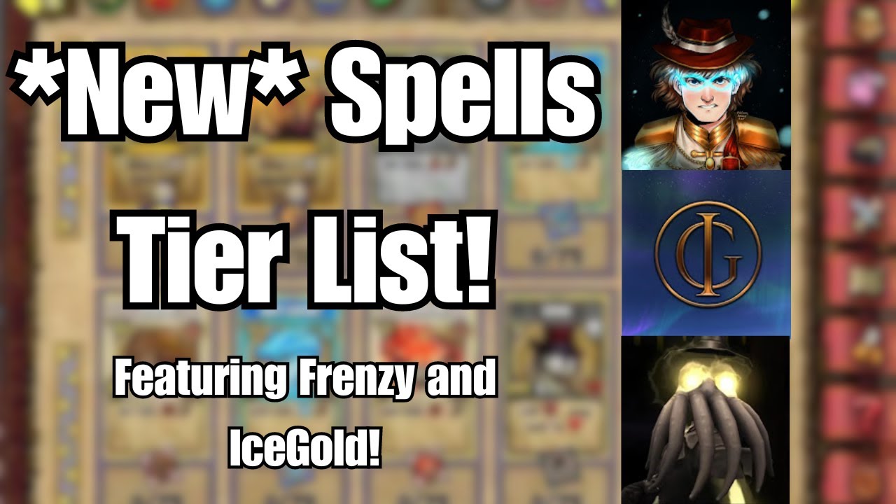 Wizard101 New Spells Tier List featuring Frenzy and IceGold! - YouTube