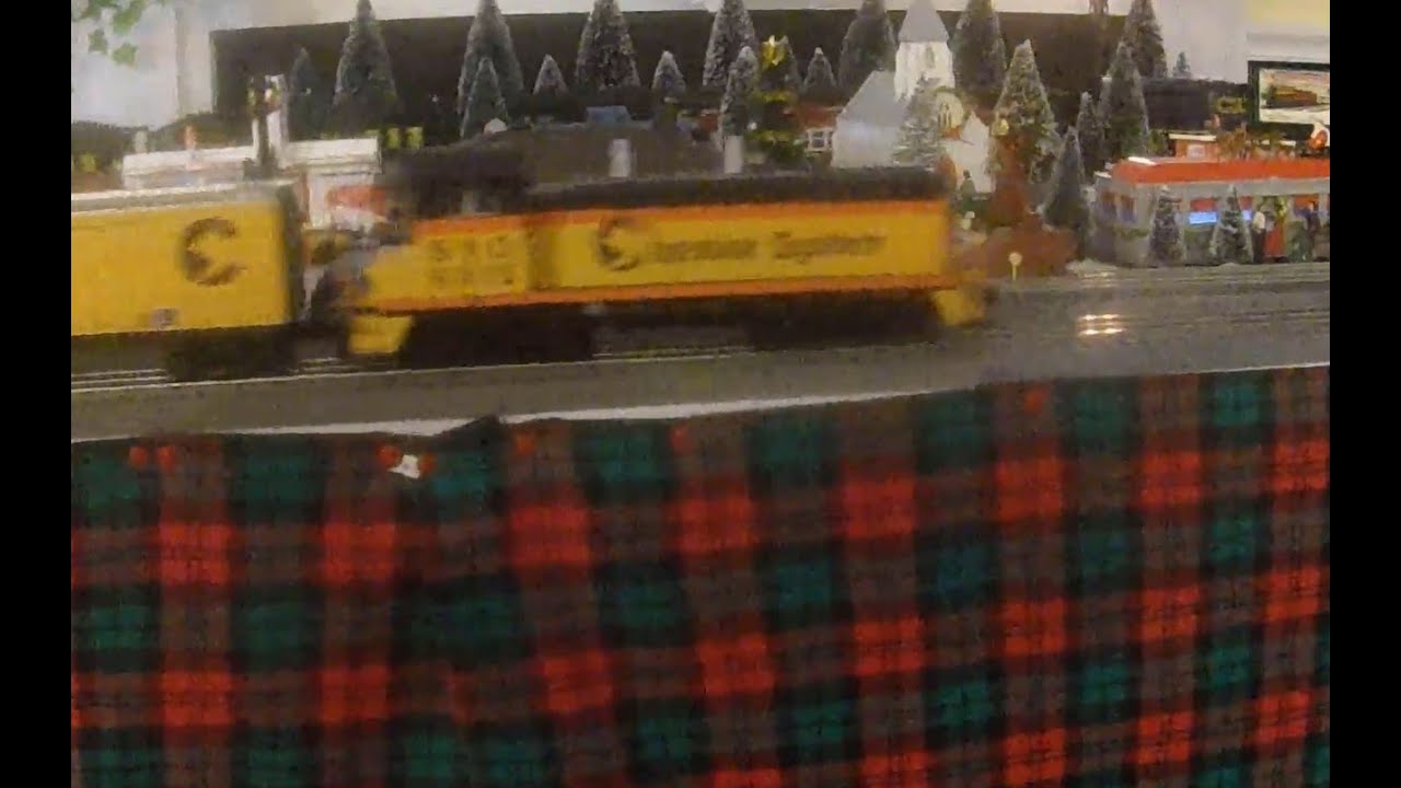First Run of New MTH Railking Chessie Switcher - YouTube