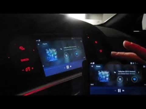 Audi A6 C6 4F Android-streaming via Miracast ins MMI