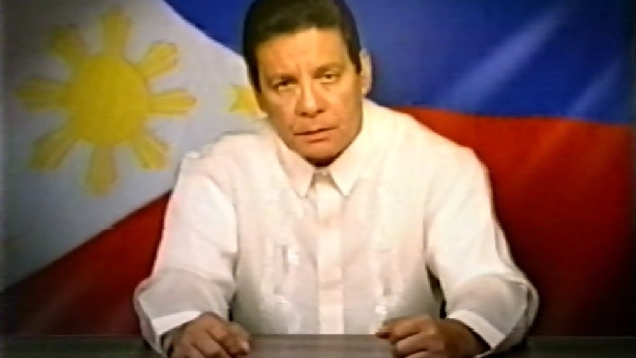 Fernando Poe Jr. - Presidential Campaign TVCs (2004) - YouTube