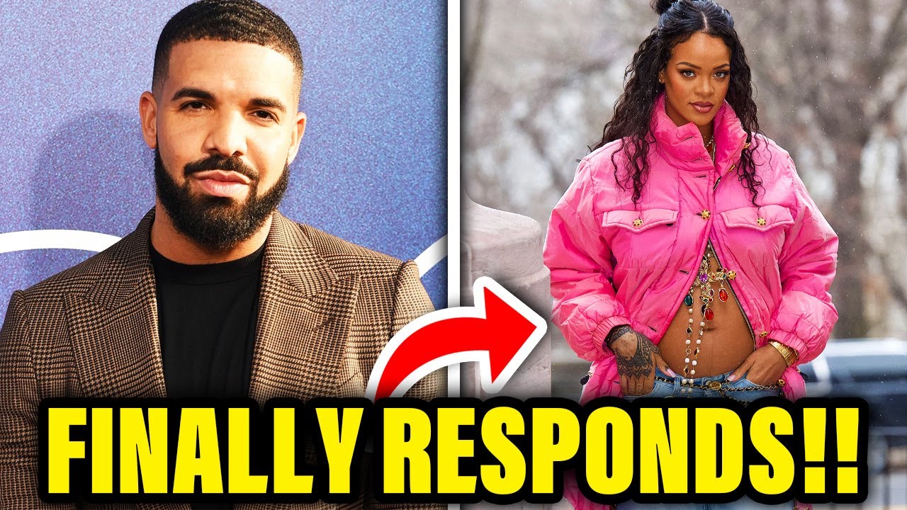 Drake responds to Rihanna getting pregnant - YouTube